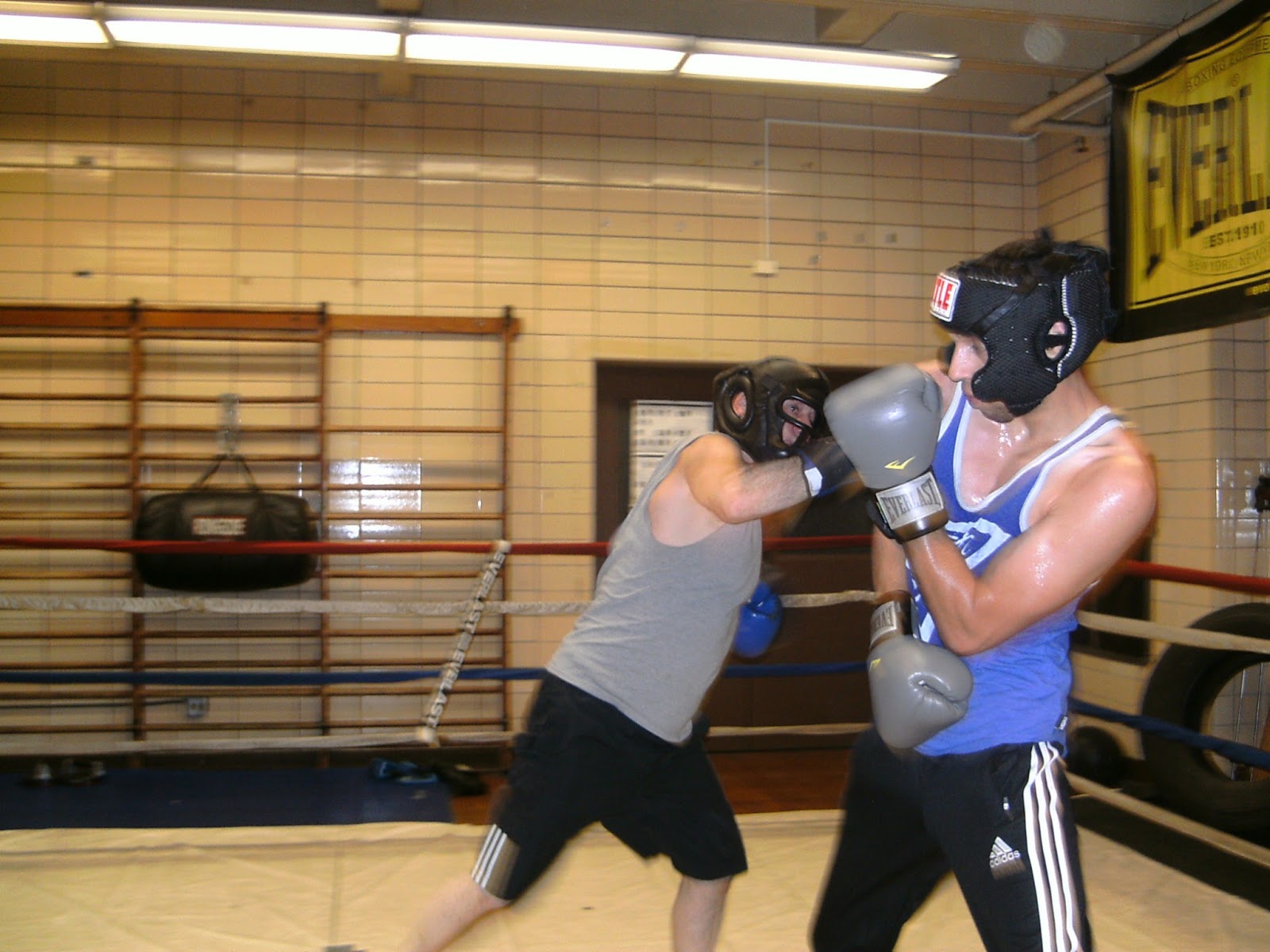 Boxing Mid-Life: And The Headgear Went Flying