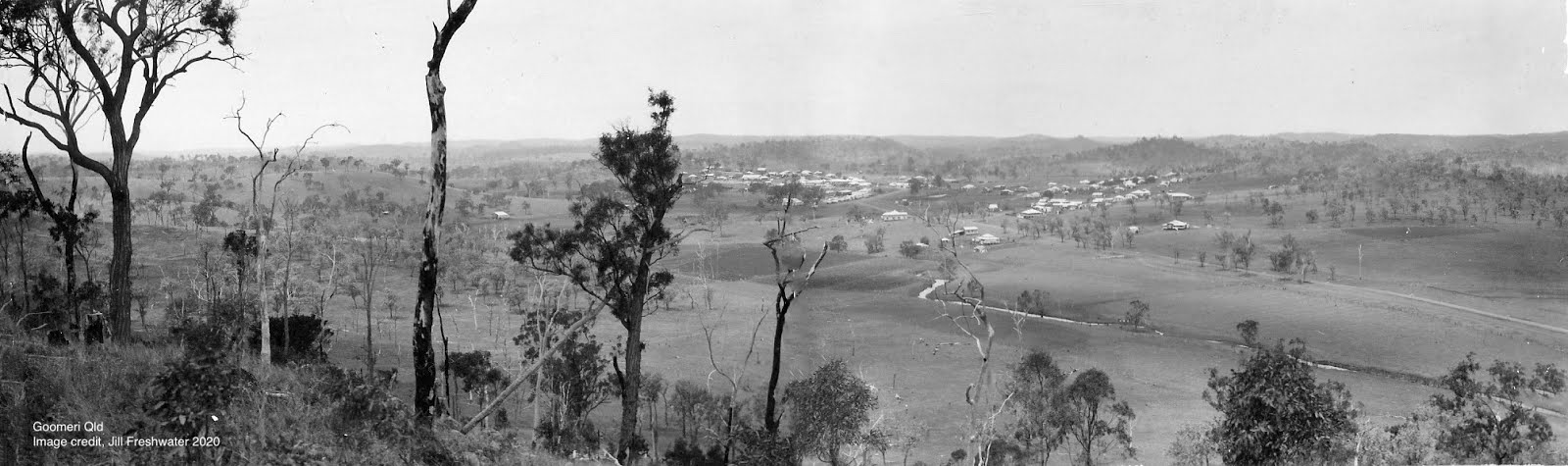 The History of Goomeri, Queensland: View's of Goomeri probably early 1930s