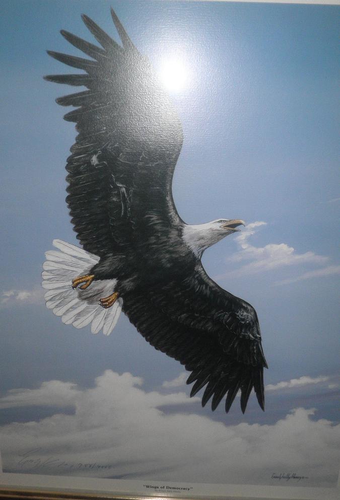 Tina's Marine: Enoch Kelly Haney paintings