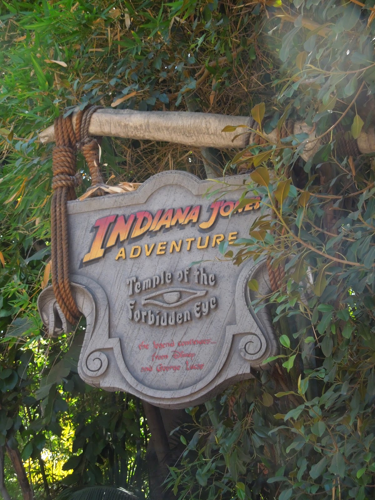 A Cutermouse View of Adventureland: Indiana Jones Adventure