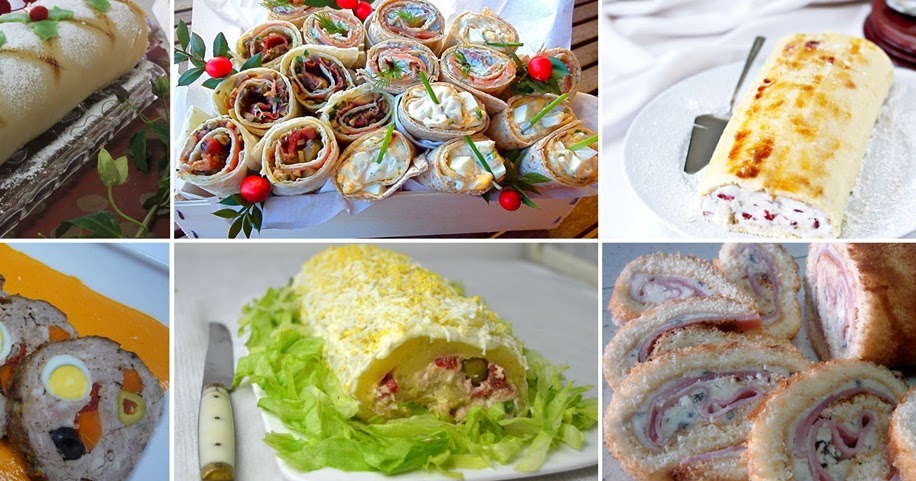 JULIA Y SUS RECETAS: 6 recetas muy enrolladas