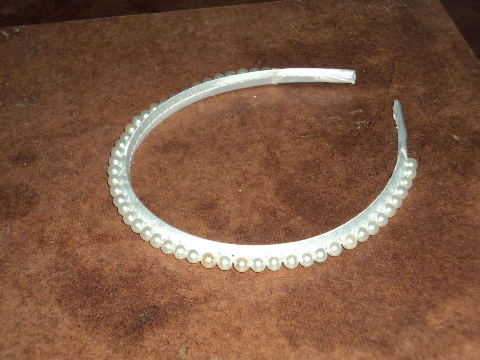 Tutorial de Artesanías: Vincha con perlas