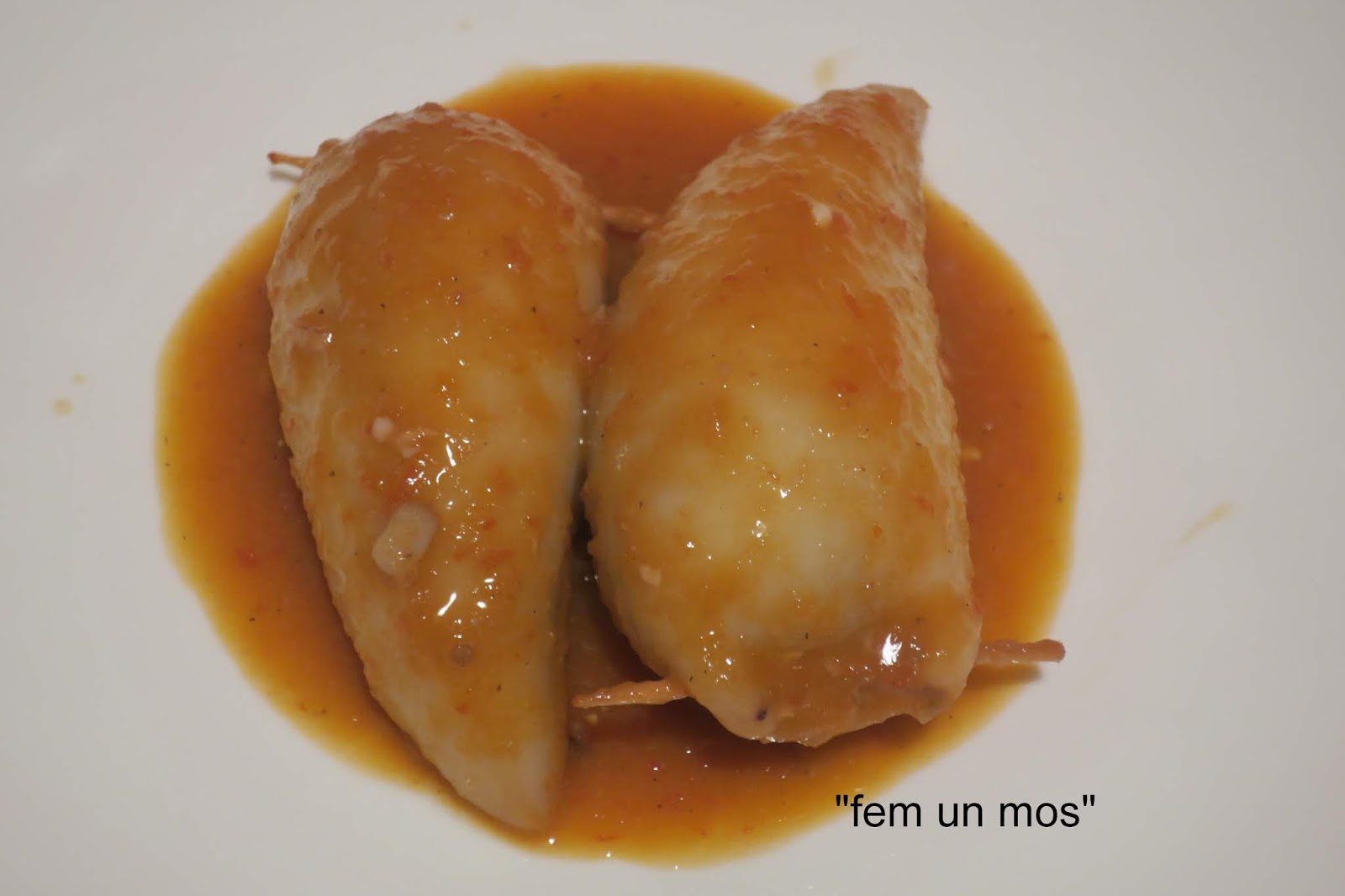 CALAMARS FARCITS DE GAMBES