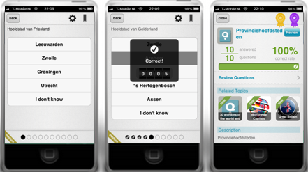 ICT-idee: 99. Quipper: Maak op de pc quizzen voor Iphone, Ipad of Android.