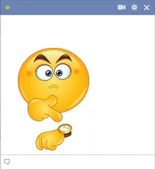 Waiting Emoticon Facebook