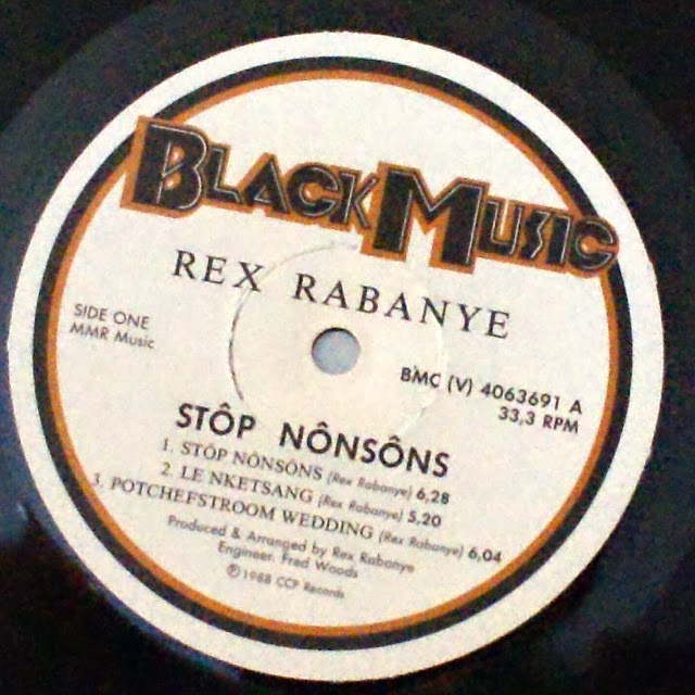 Afro-Synth: REX RABANYE - Stop Nonsons (1988)