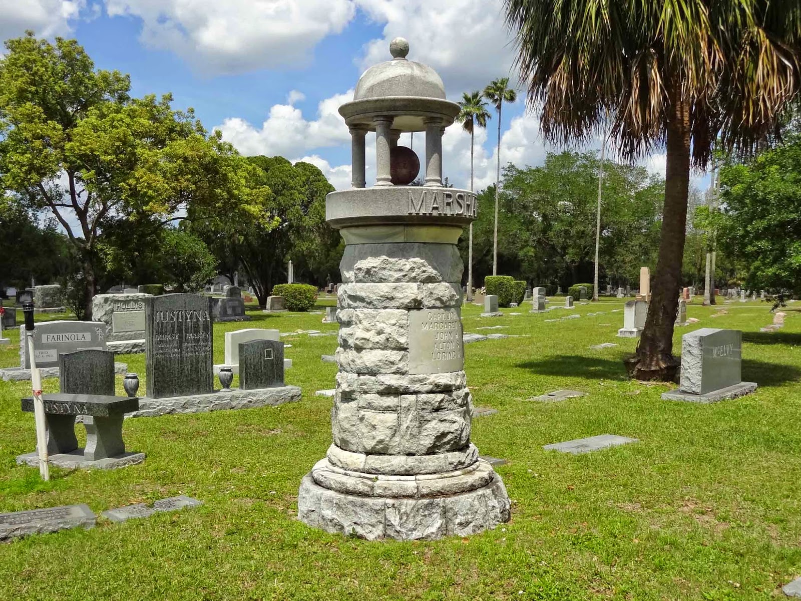 Geographically Yours Cemeteries: Tampa, Florida