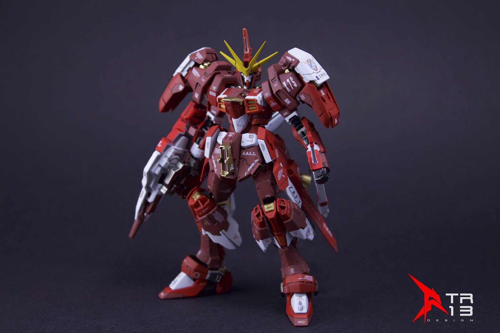 Custom Build: RG 1/144 Justice Gundam "Build Infinite Astray Gundam ...