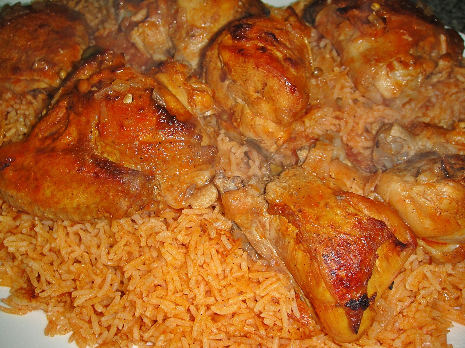 Maryam's Culinary Wonders: 425. Iraqi Chicken with Red Rice