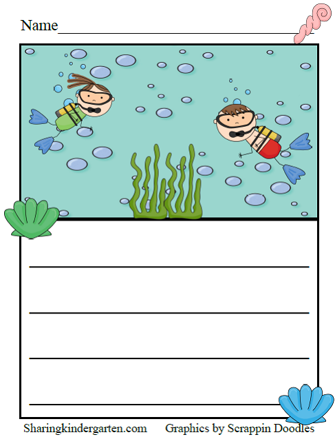 Classroom Freebies Too: Ocean Freebie