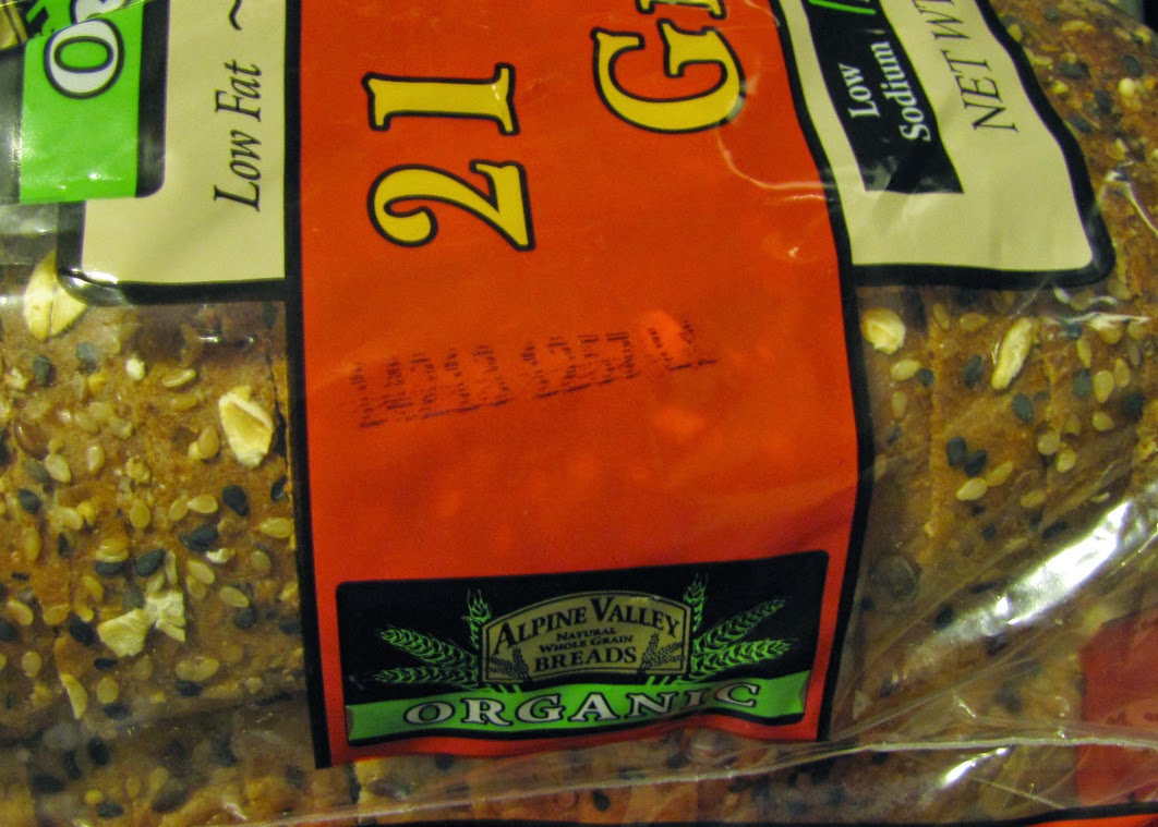 Smells Like Food in Here: Alpine Valley Breads Organic 21 Whole Grains