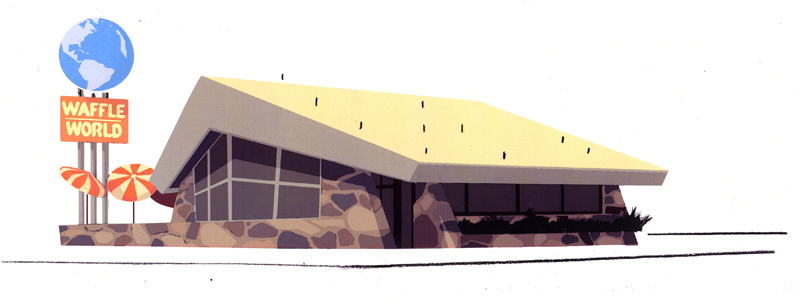 the art of kevin nelson: "Bolt" waffle worlds