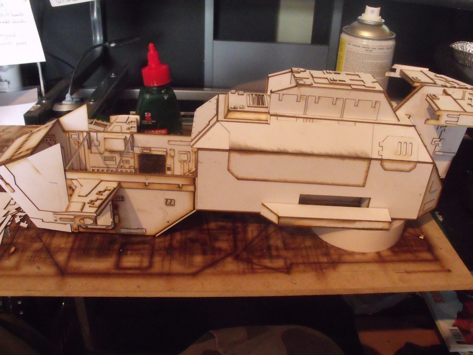 Limited Edition Warhammer models: Warhammer papercraft model - scratch ...