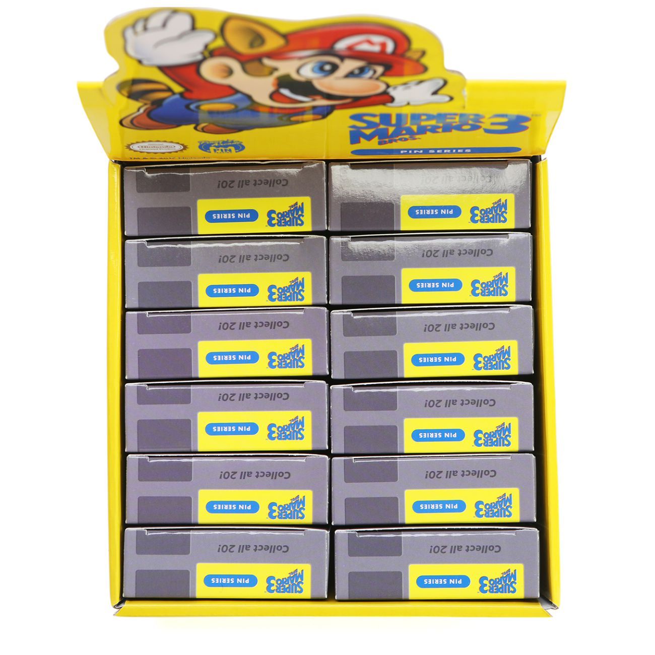 Coleção de broches temáticos de Super Mario Bros. 3 destaca os icônicos ...