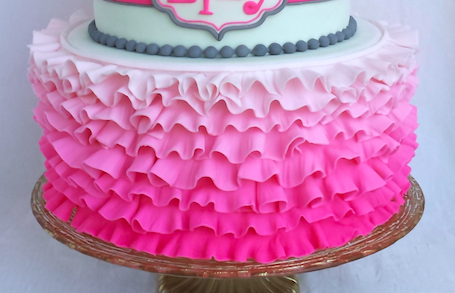 Cake Blog: Fondant Ruffles Tutorial