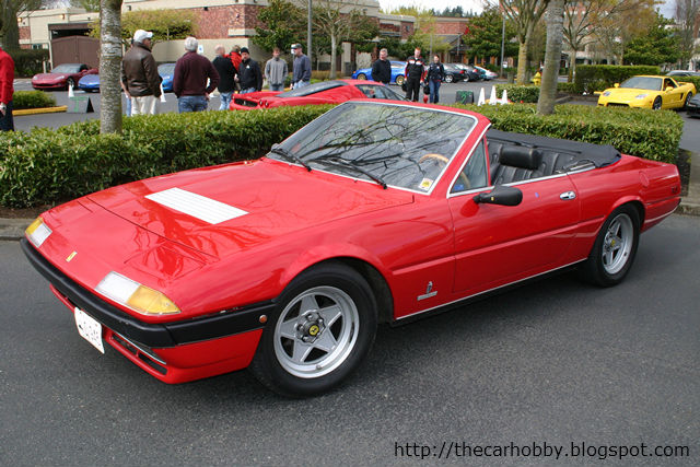 The Car Hobby: Spotted - Ferrari 400i Convertible