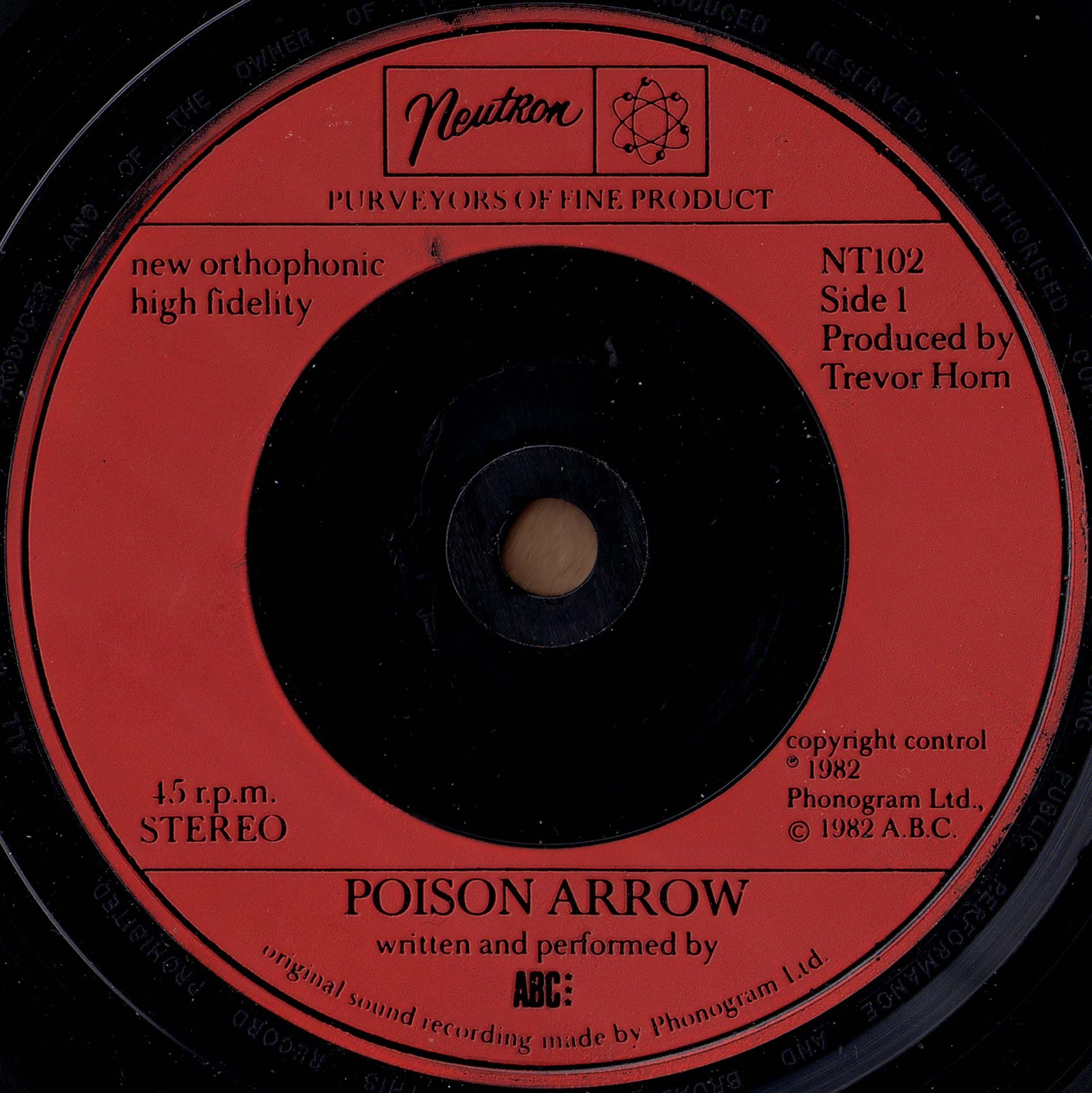 My World Of Music: ABC - Poison Arrow
