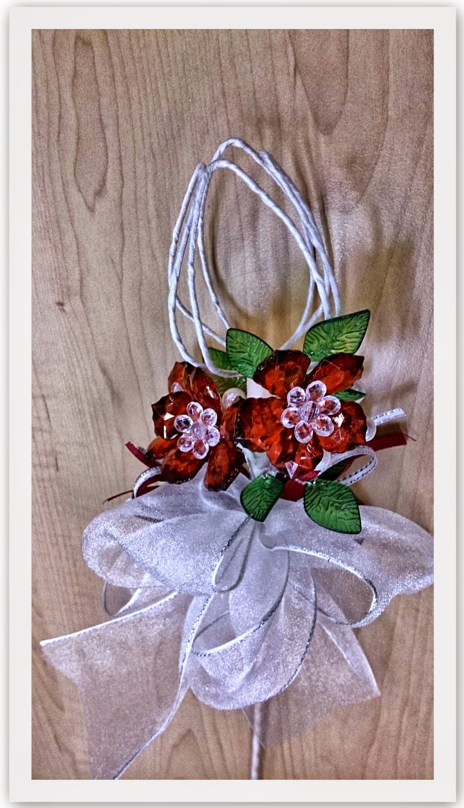 Rai's Craft: Bunga Telur Kristal... New Design