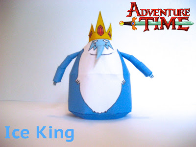 Adventure Time Ice King Papercraft | Papercraft Paradise | PaperCrafts ...