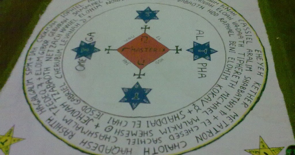 Zenta - A Informática Esotérica: Making the Goetia Circle (classic ...