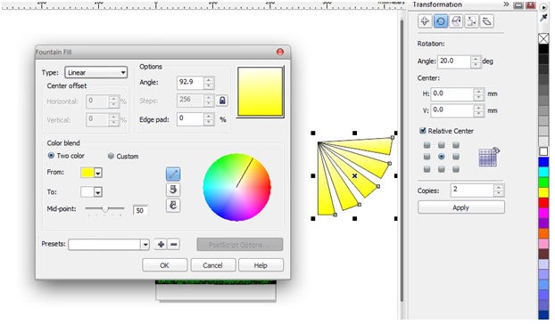 Tutorial membuat poster pada coreldraw | Putra Wirawan Blog