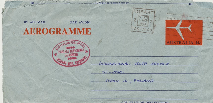 Aerogrammes & Airletters - Philatelic Archeology: Australia: Short Paid ...