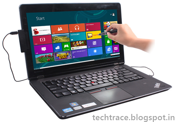 Turn your Laptop screen to Touch enabled screen to feel the touch of ...