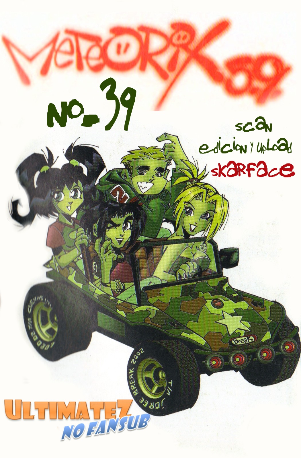 Mexico Comic Aventuras 2: Meteorix 5.9 - No aprobado (36 al 40) Ed Toukan