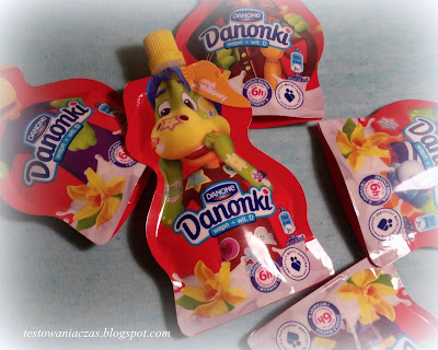Testowanie z trnd: Danonki w saszetce wanilia i truskawka ...