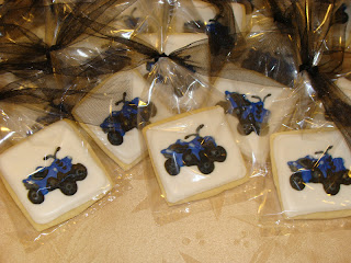 Door County Custom Cakes and Cookies: 4 Wheeler Cake and Cookies for ...