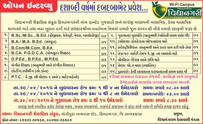 April 2015 ~ Updates :: MaruGujarat :: Official Site :: Maru Gujarat