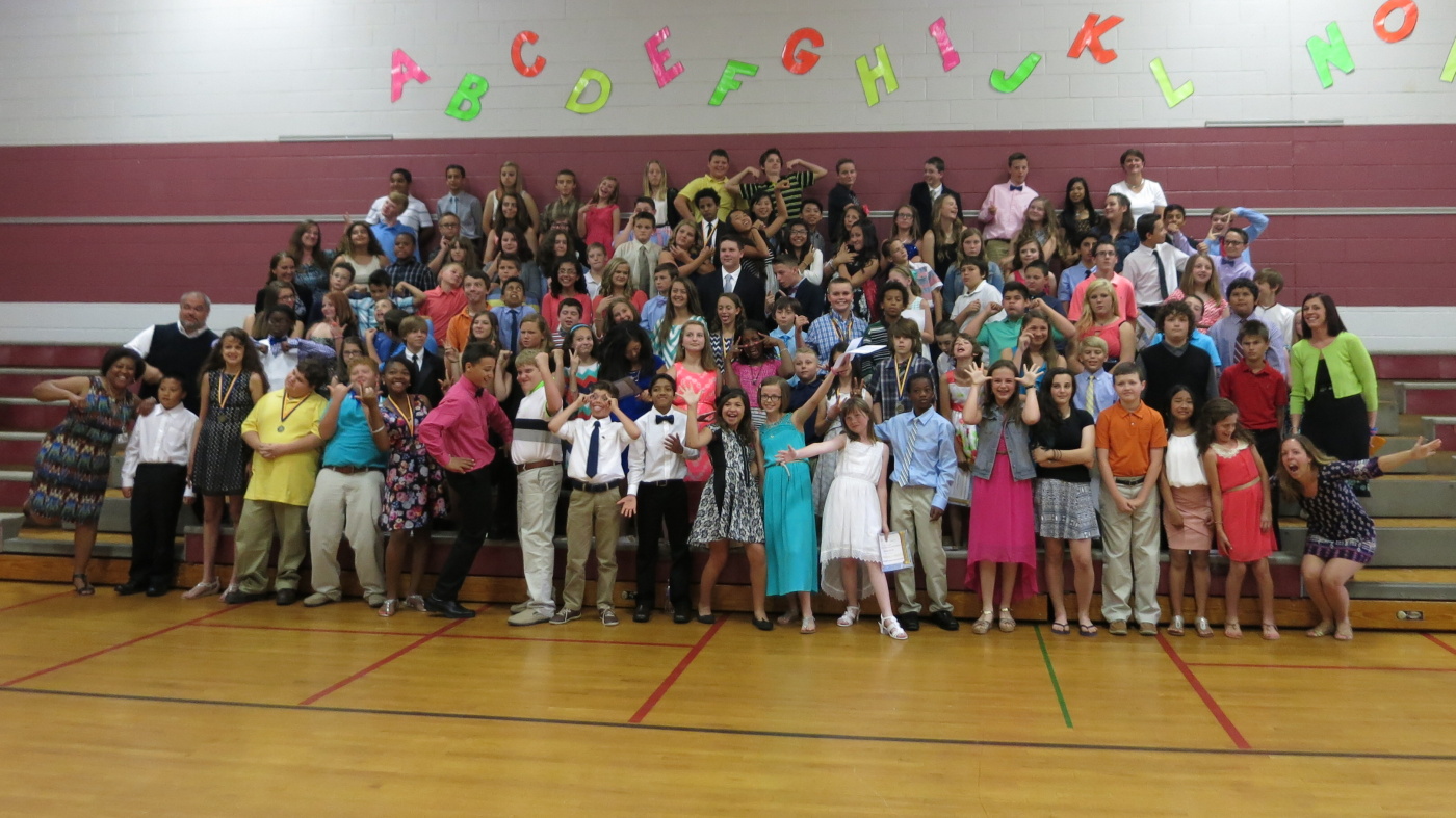 Unser Leben in den USA: 6th Grade Graduation / Bridging Ceremony