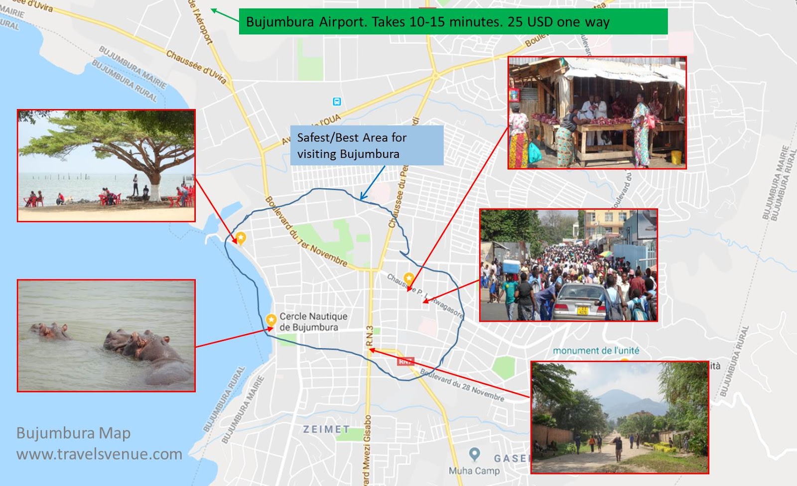 Burundi - Unexpected Hippo Lake - Sven's Travel Venues