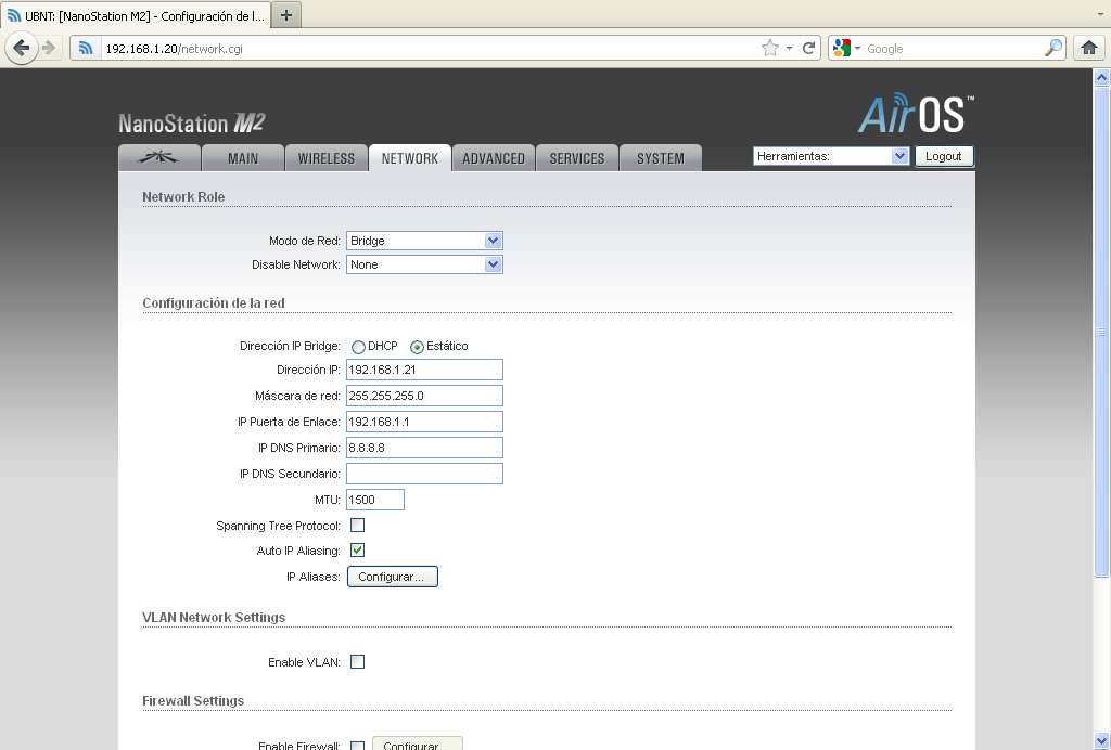 Configuración airos 5 modo estación para ubiquiti - Mikrotik - Redes ...