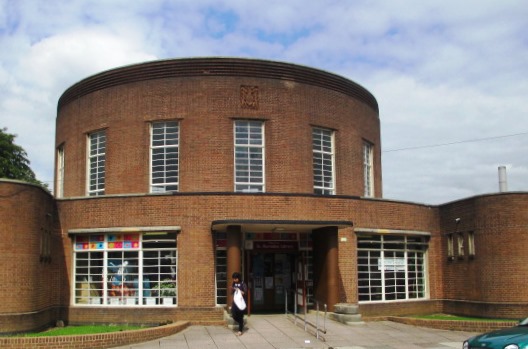 Liberal England: St Barnabas - Leicester's other pork pie library