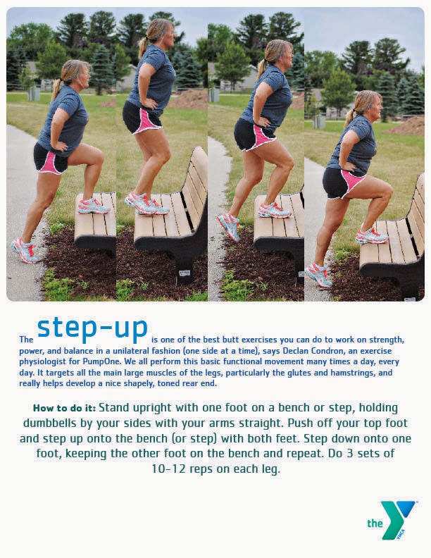Door County YMCA: How To Do the STEP-UP!