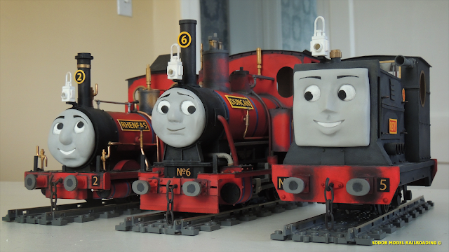 SodorModelRailroading: Scratch-Building Duncan | 16mm Scale