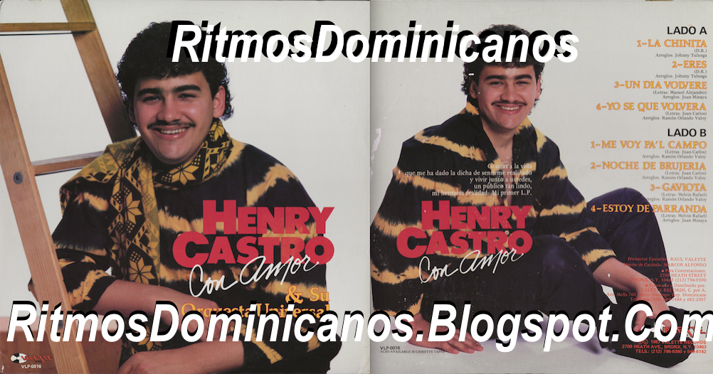 RitmosDominicanos: Henry Castro y Su Orquesta Universal - Con Amor (LP)