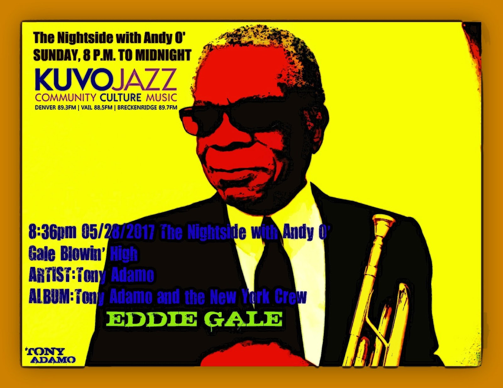 Tony Adamo NU JAZZ VOCAL TRIP BOP SPOKEN WORD: Tony Adamo On KUVO JAZZ ...