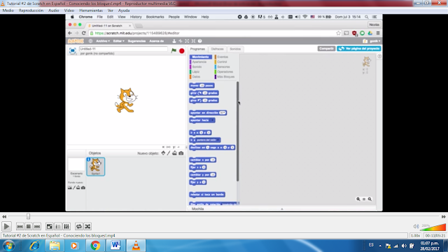 PROGRAMACIÓN EN SCRATCH : TUTORIAL 2 DE SCRATCH
