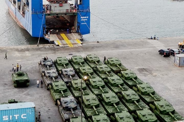 Asian Defence News: Indonesian Army getting ready to ship new tanks ...