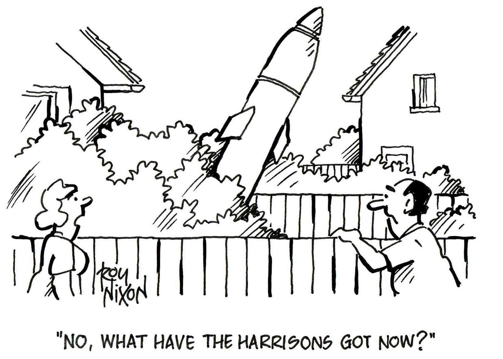 Roy Nixon's cartoon blog: Neighbours