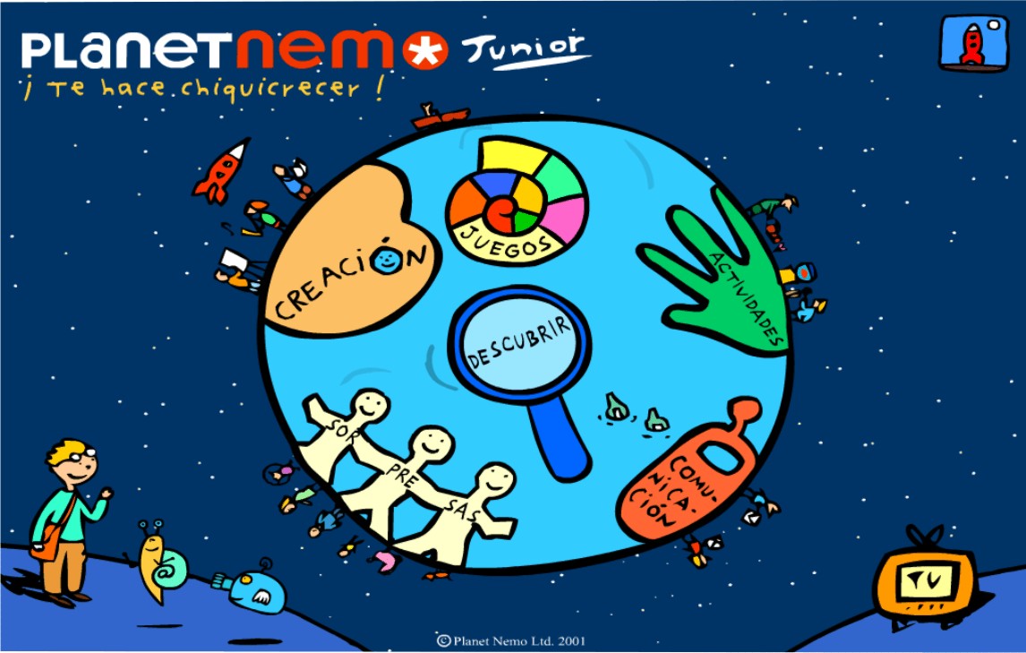 Planet Nemo por Esther Gómez Montero - PequeInformática