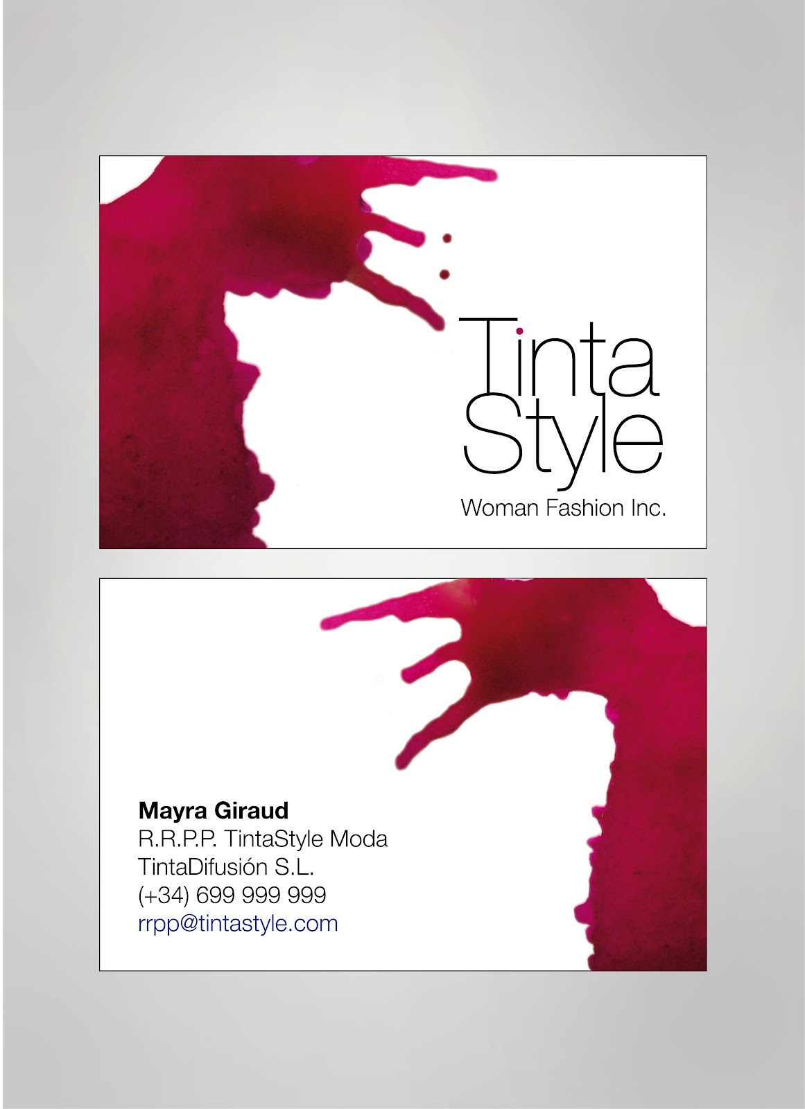 Tarjetas de presentación para mujeres - Imagui