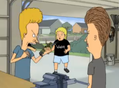 Burning The 11:59 Oil: Cornholio is back?!...uh....cool.