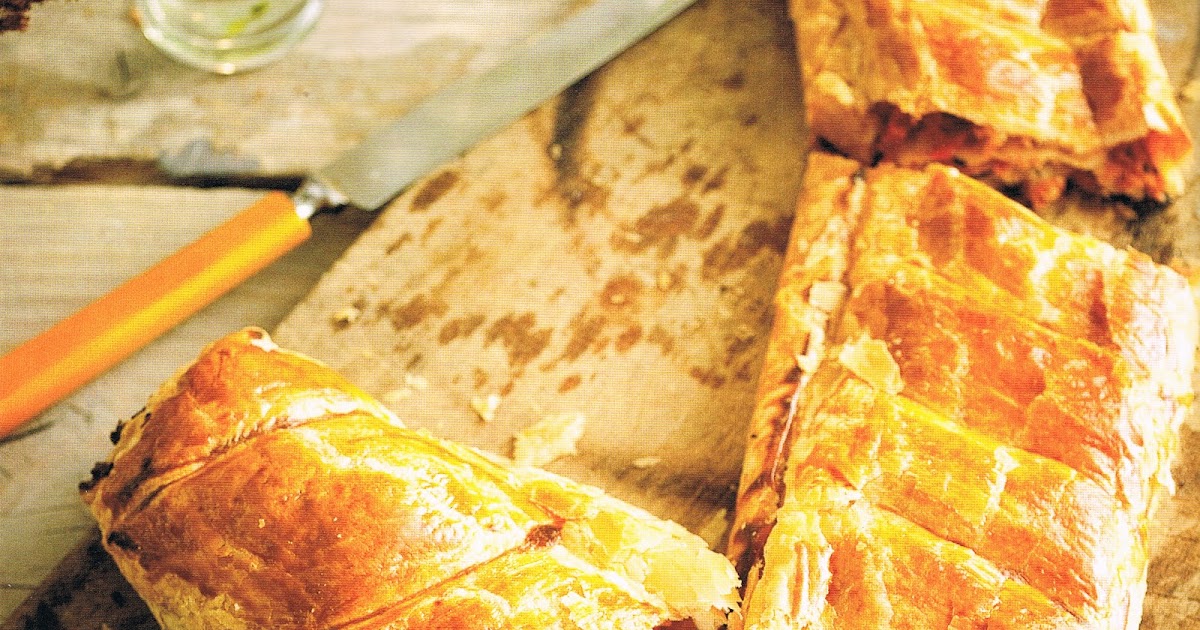 Hobbykoken. Lekker koken, elke dag!: Bladerdeegrol met geitenkaas