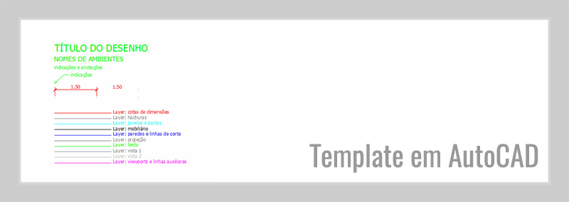 Arquivo-modelo e arquivo de estilo de plotagem para AutoCAD