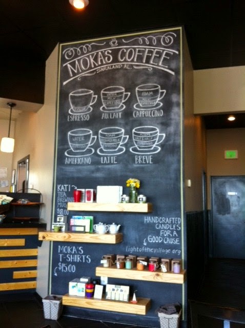 Barry's blog of firsts: Day 122- A Coffee Shop First