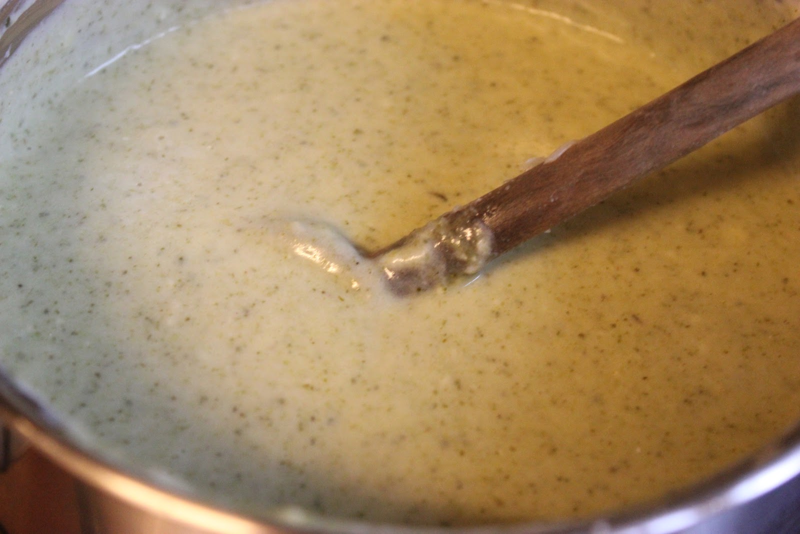 Souped-up Garden: How to Make Roasted Broccoli Parmesan Béchamel Soup