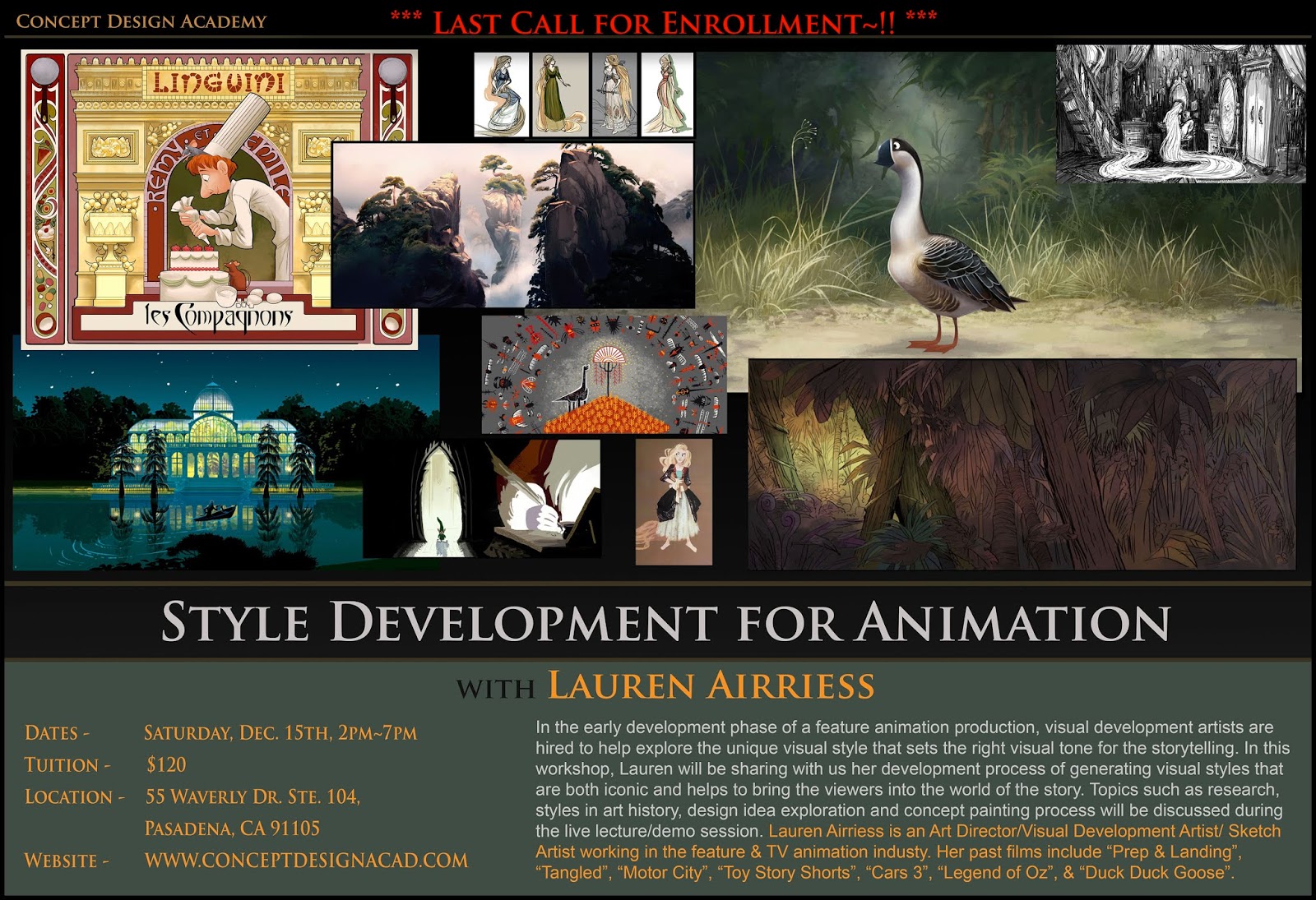 Concept Design Academy: "Style Development for Animation" with Lauren ...